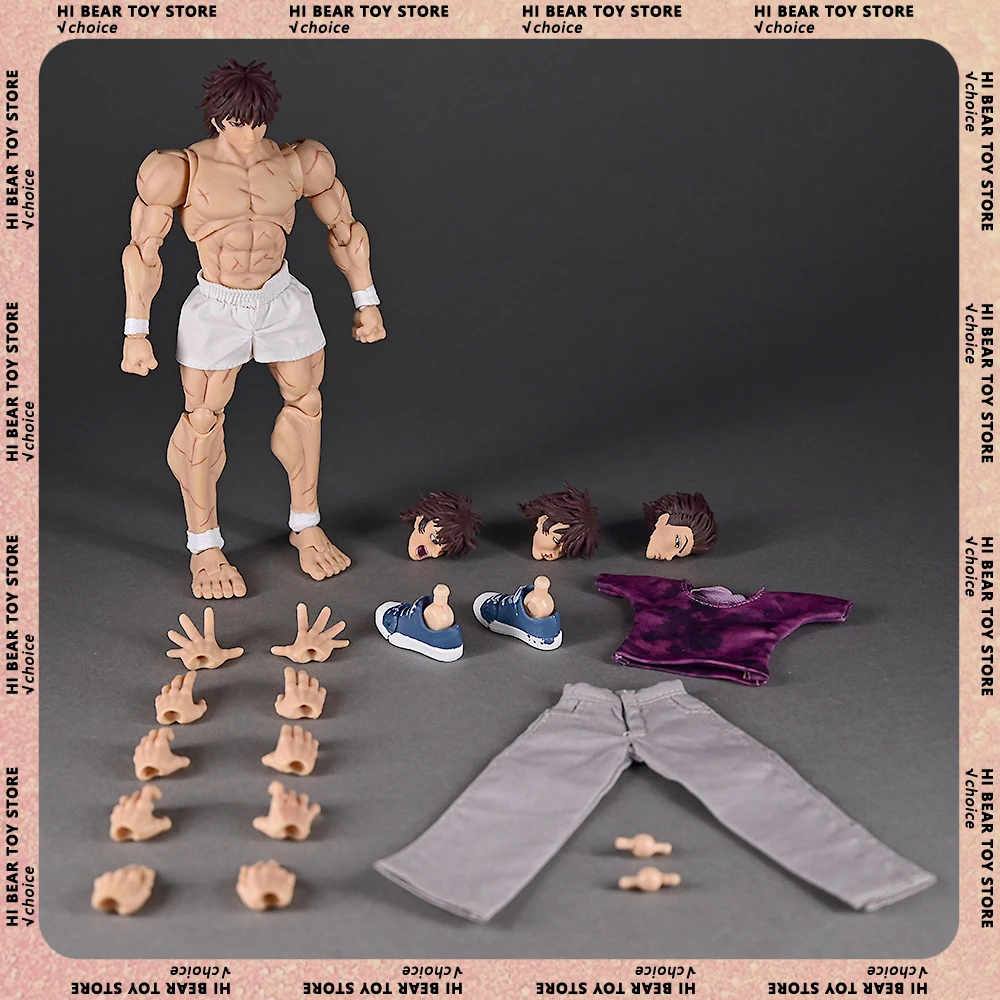 Baki Hanma Figure Hanma Baki Demon Back Ver. Movable Model 1/12 Baki ...
