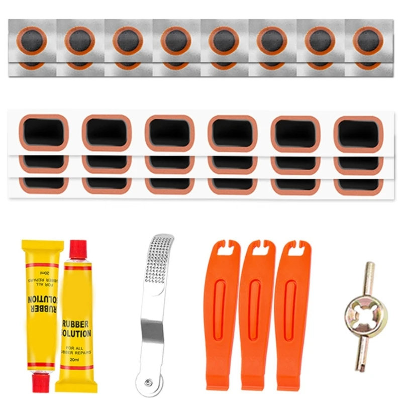Self-Adhesive Bikes Puncture Repair Patches Bikes Tire Puncture Repair ...