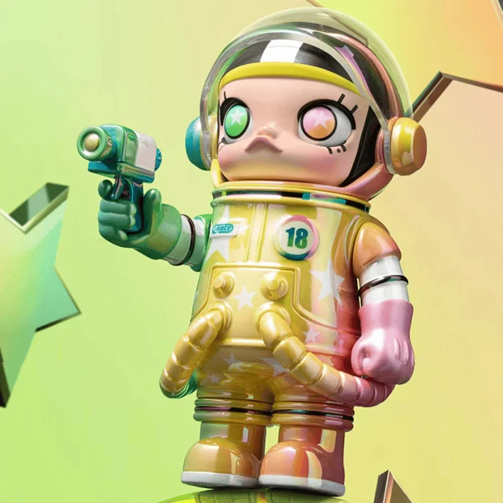 Figura de colección Molly de Mega Space original, caja sorpresa 100 % ...