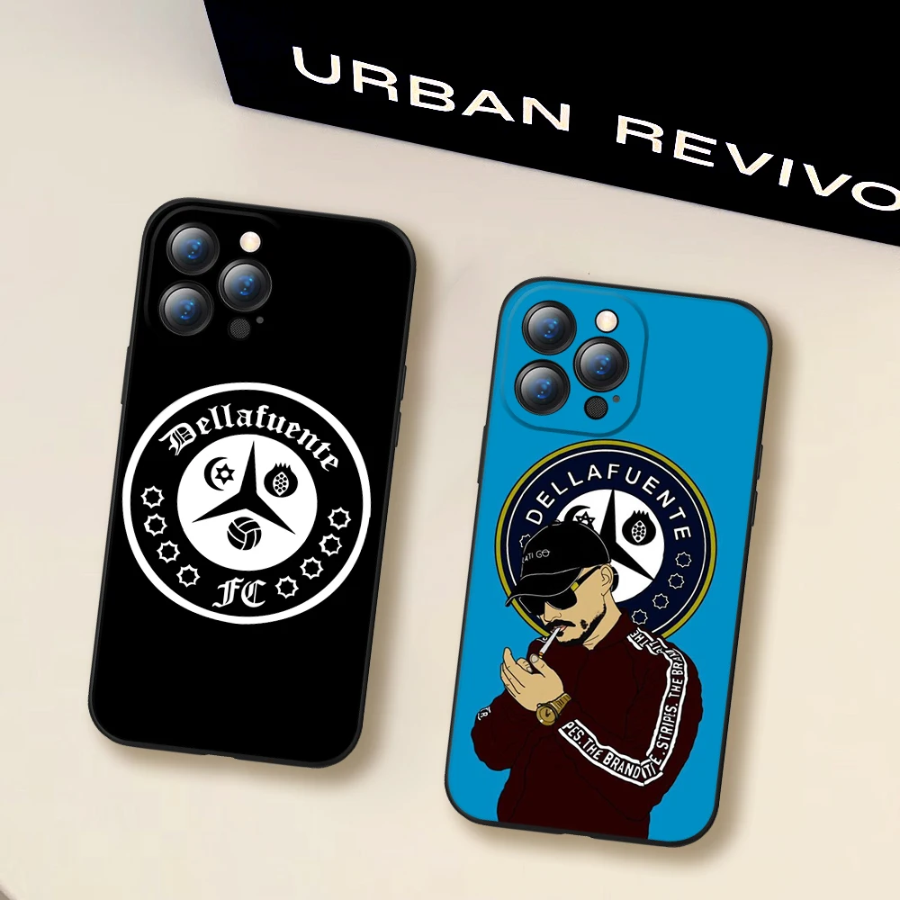 Funda-de-tel-fono-de-rapero-espa-ol-carcasa-negra-suave-para-IPhone-14 ...