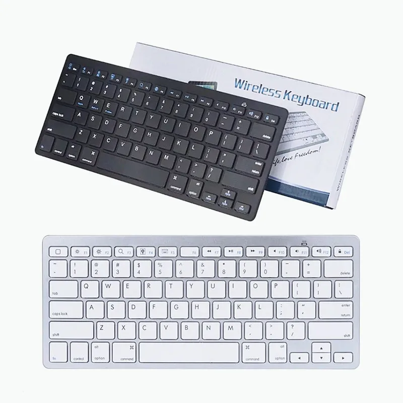 Wireless-Bluetooth-Keyboard-Russian-Spanish-Korean-French-Arabic-For ...