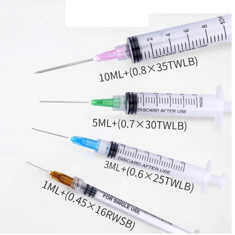 1ml-3ml-5ML-Plastic-Disposable-Injector-Syringe-Luer-Lock-Syringes-For ...