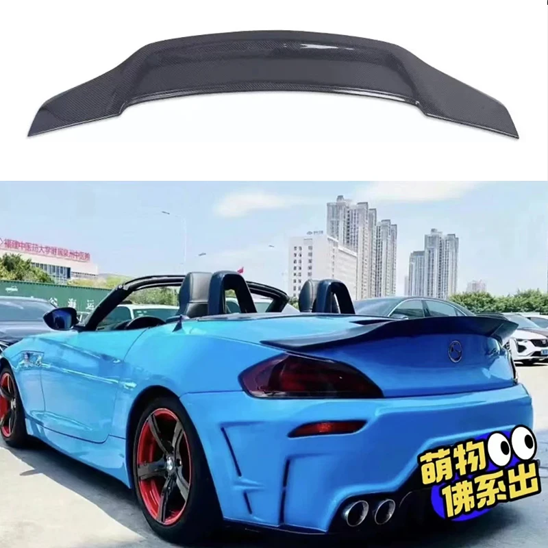 For-BMW-Z4-E89-R-type-carbon-fiber-rear-trunk-lid-spoiler-fender-sports ...