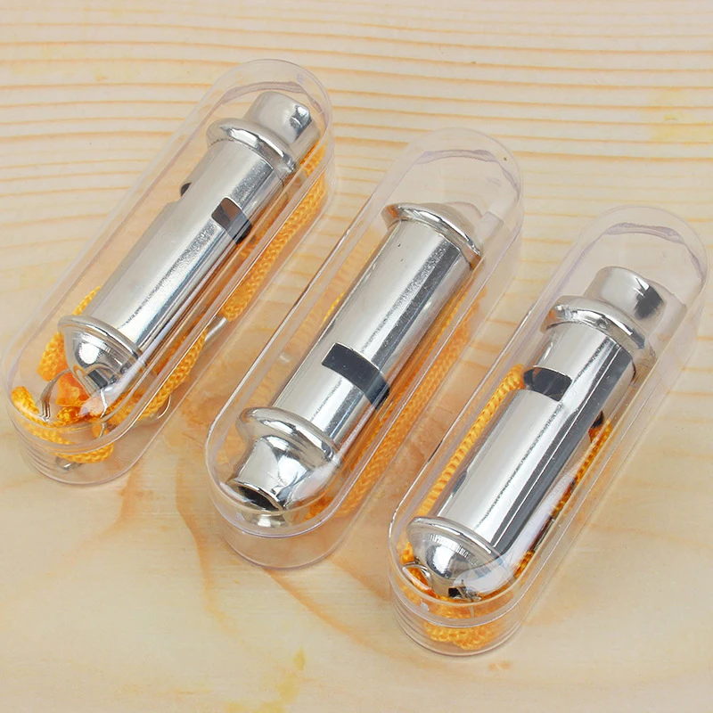 Metal-Referee-Whistle-With-Lanyard-Neck-Rope-Cord-Emergency-Security ...