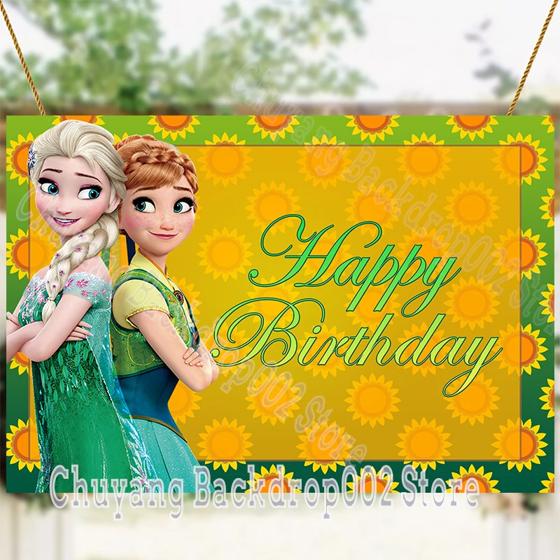 Disney-Frozen-Fever-Elsa-Princess-Olaf-Anna-Jasmine-Aladdin-Birthday ...