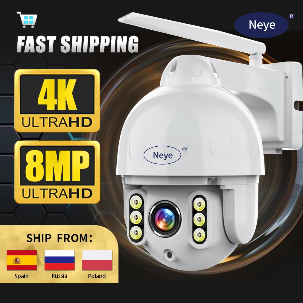 IP-Camera-8mp-4k-1080P-Wifi-Camera-Outdoor-Camera-Color-Night-Vision ...