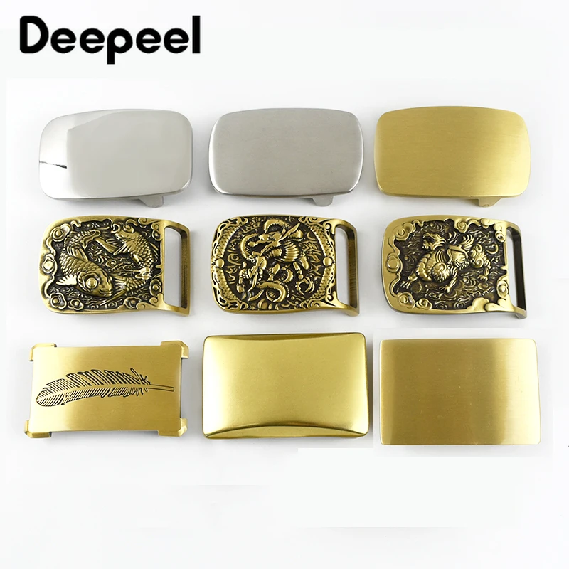 Hebillas-de-cintur-n-para-hombre-hebilla-de-cintur-n-de-lat-n-puro-de ...