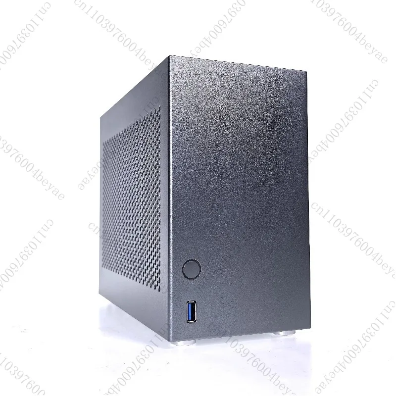 ZS-A4M\ Itx Short Card Computer Case, Version V3\ 5.4L All Aluminum 1u ...
