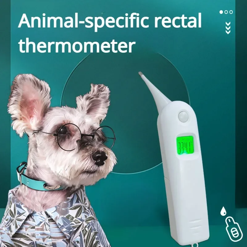 Pet-Veterinary-Thermometer-Rectal-Thermometer-Dog-and-Cat-Thermometer ...
