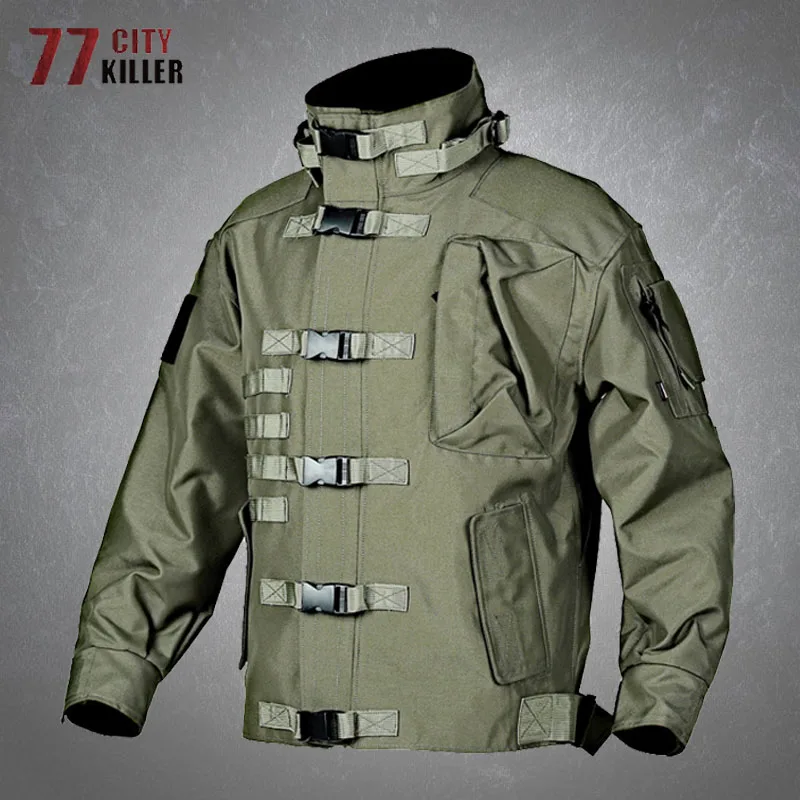 Men-s-Tactical-Cargo-Jackets-Casual-Multi-pocket-Wear-resistant ...