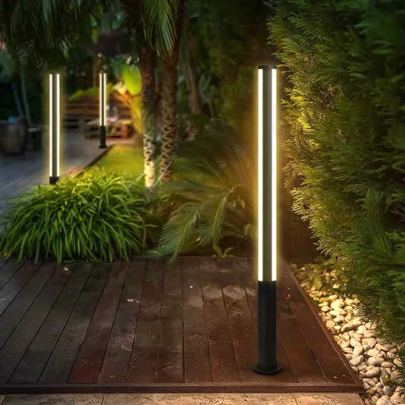 L-mpara-LED-de-luminiscencia-Trilateral-para-exteriores-luz-de-c-sped ...