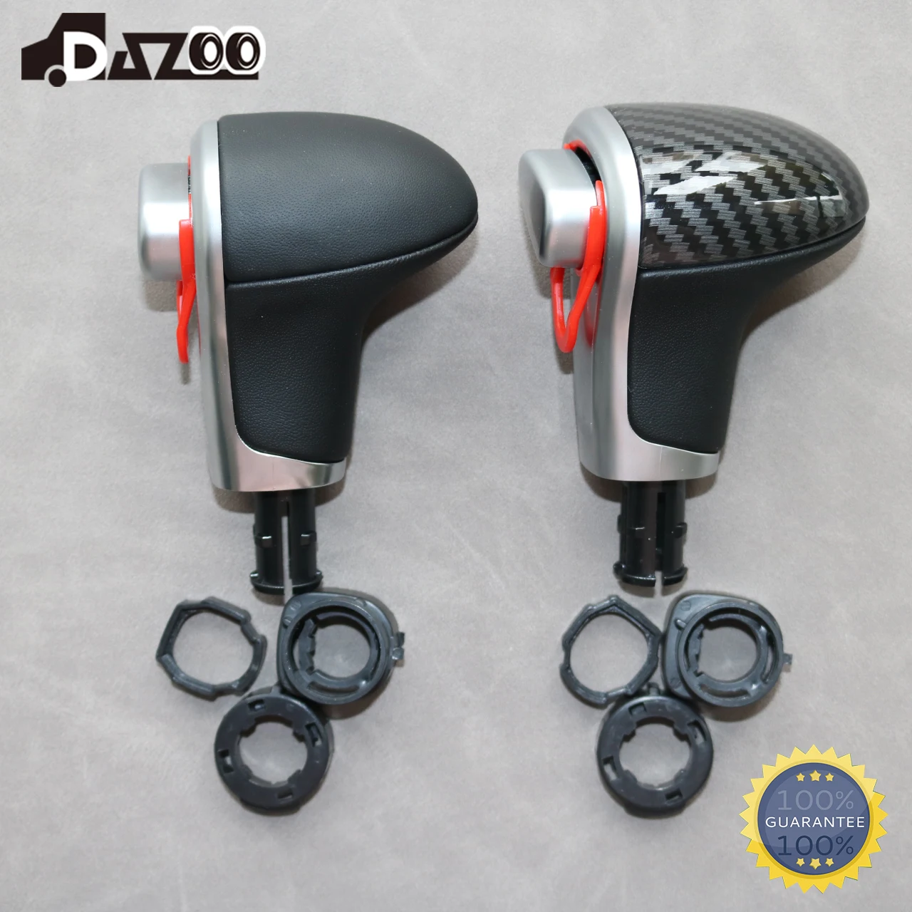 Botão do Deslocamento de Engrenagem de couro Para AUDI Q7 Q5 A3 A4 A5 ...