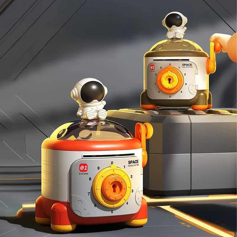 Space-Astronauts-Money-Boxes-Password-Piggy-Bank-Modern-Simplicity ...