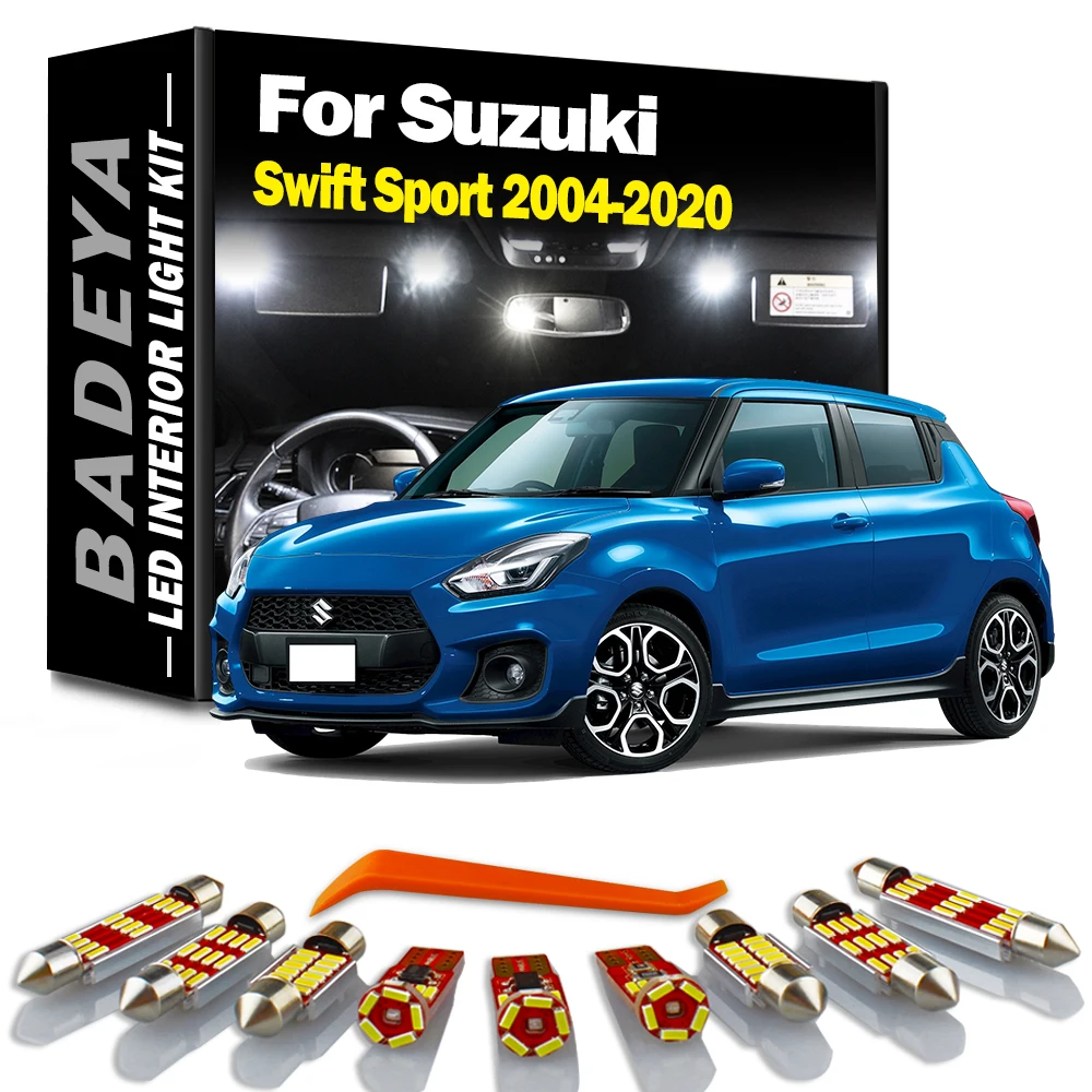 BADEYA-Canbus-Vehicle-LED-Interior-Map-Dome-Light-Kit-For-Suzuki-Swift ...