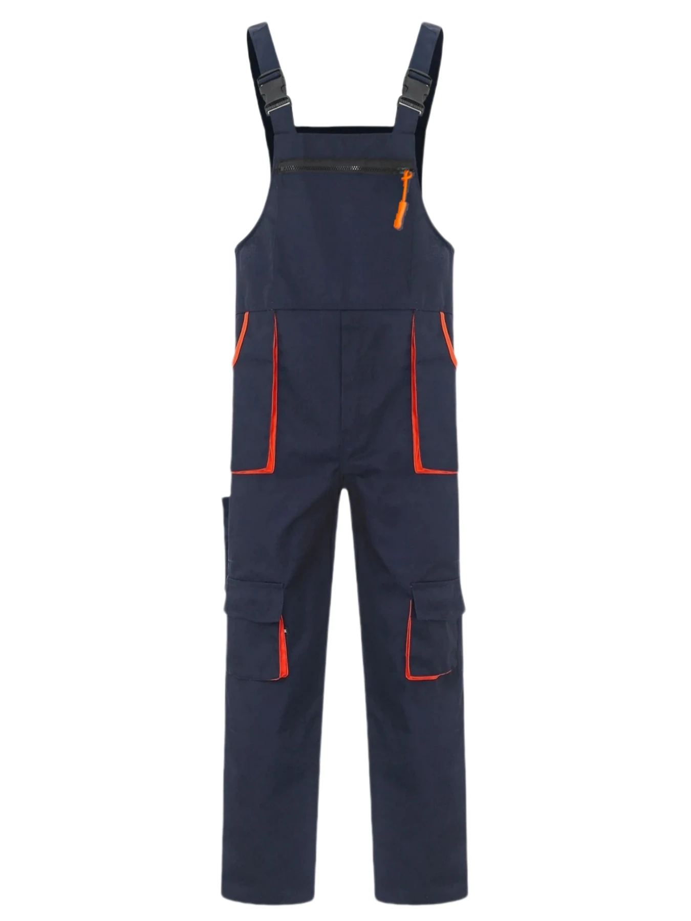 Work Overalls with Suspenders - 8 Colors & 8 Sizes, Adjustable Back ...