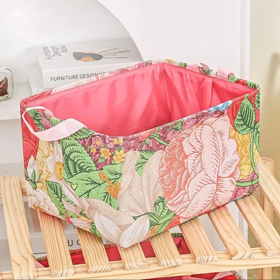20L Cube Folding Fabric Storage Basket Closet Organizador Clothes ...