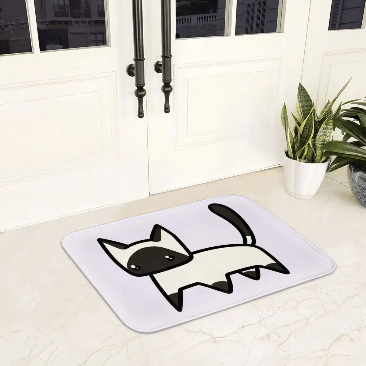 Tiny-Siamese-Cat-Doormat-Anti-skid-Super-Absorbent-Bath-Mats-Home ...