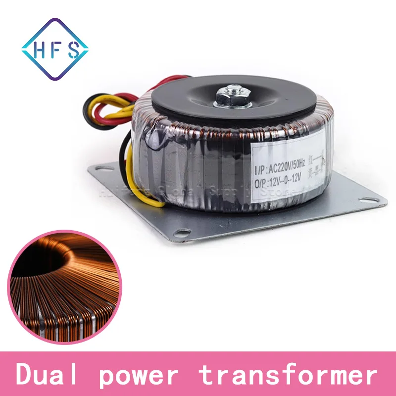 Toroidal transformer 220V to 9V 12V 15V 18V 20V 22V 24V 28V dual power ...
