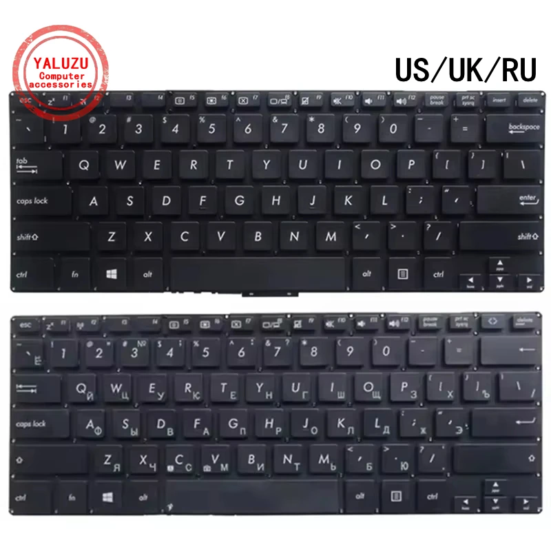 US/UK/RU NEW Laptop Keyboard For ASUS S300 S300C S300SC S300K S300KI ...