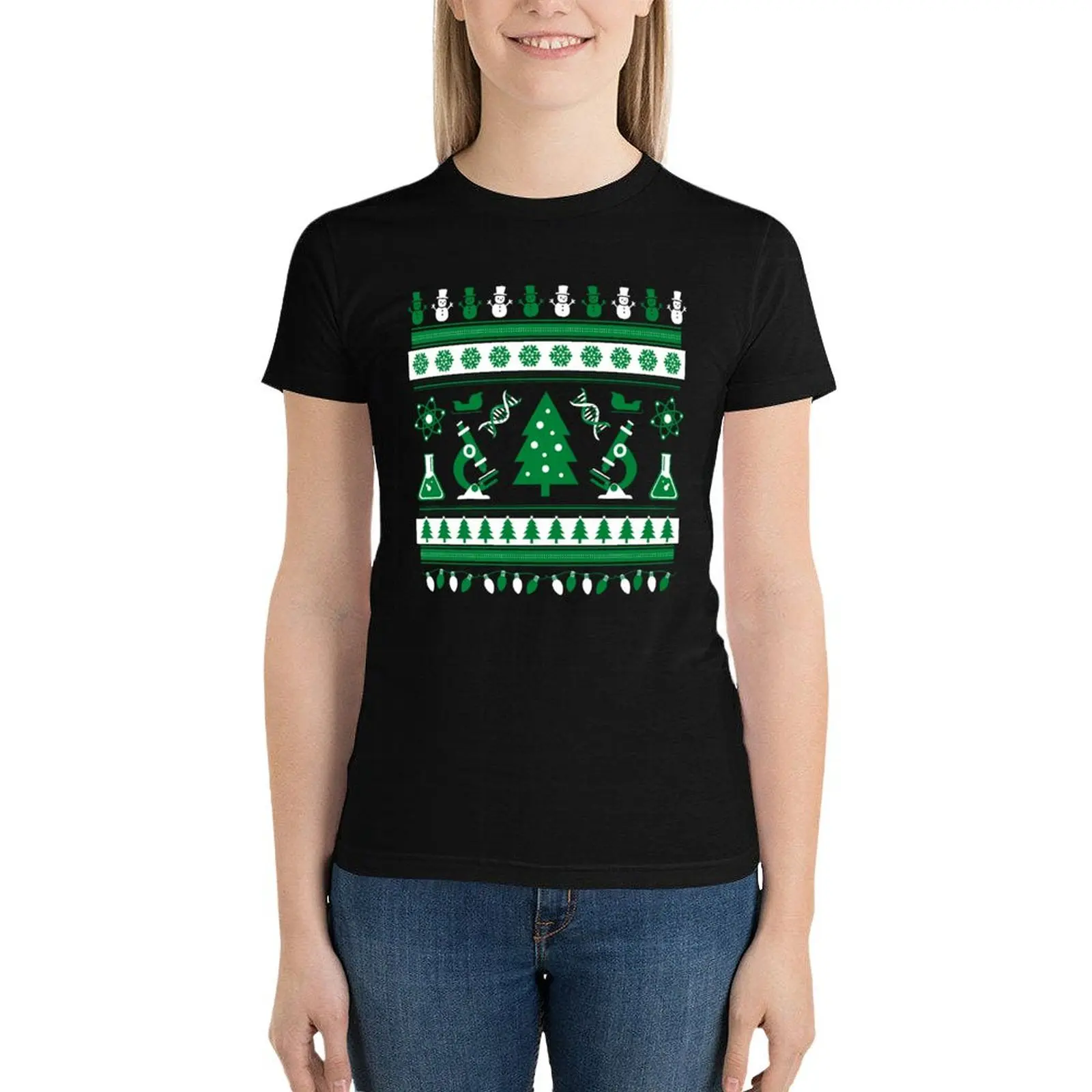 Science-Laboratory-Christmas-Ugly-Sweater-Xmas-Holiday-Party-Microscope ...