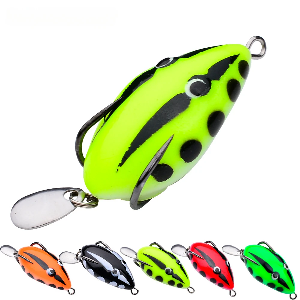 1pc-4cm-5g-Soft-Frog-Fishing-Lure-with-Sequins-Topwater-Artificial ...
