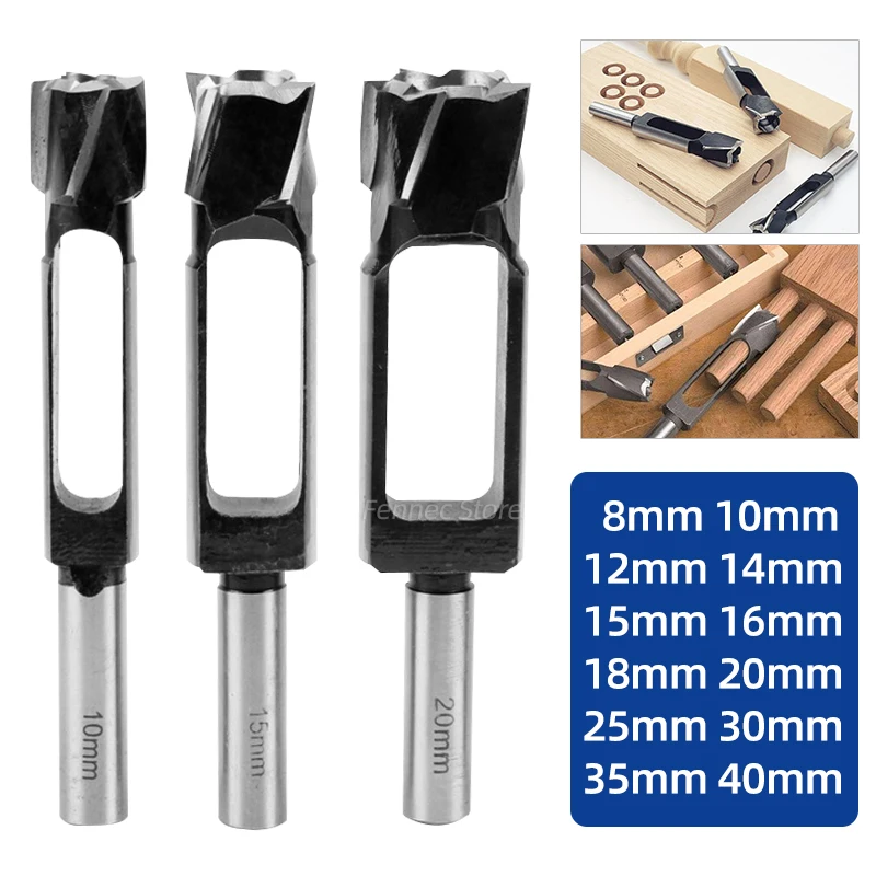8-40mm-Wood-Plug-Hole-Cutter-Tenon-Dowel-And-Plug-Drill-Cork ...