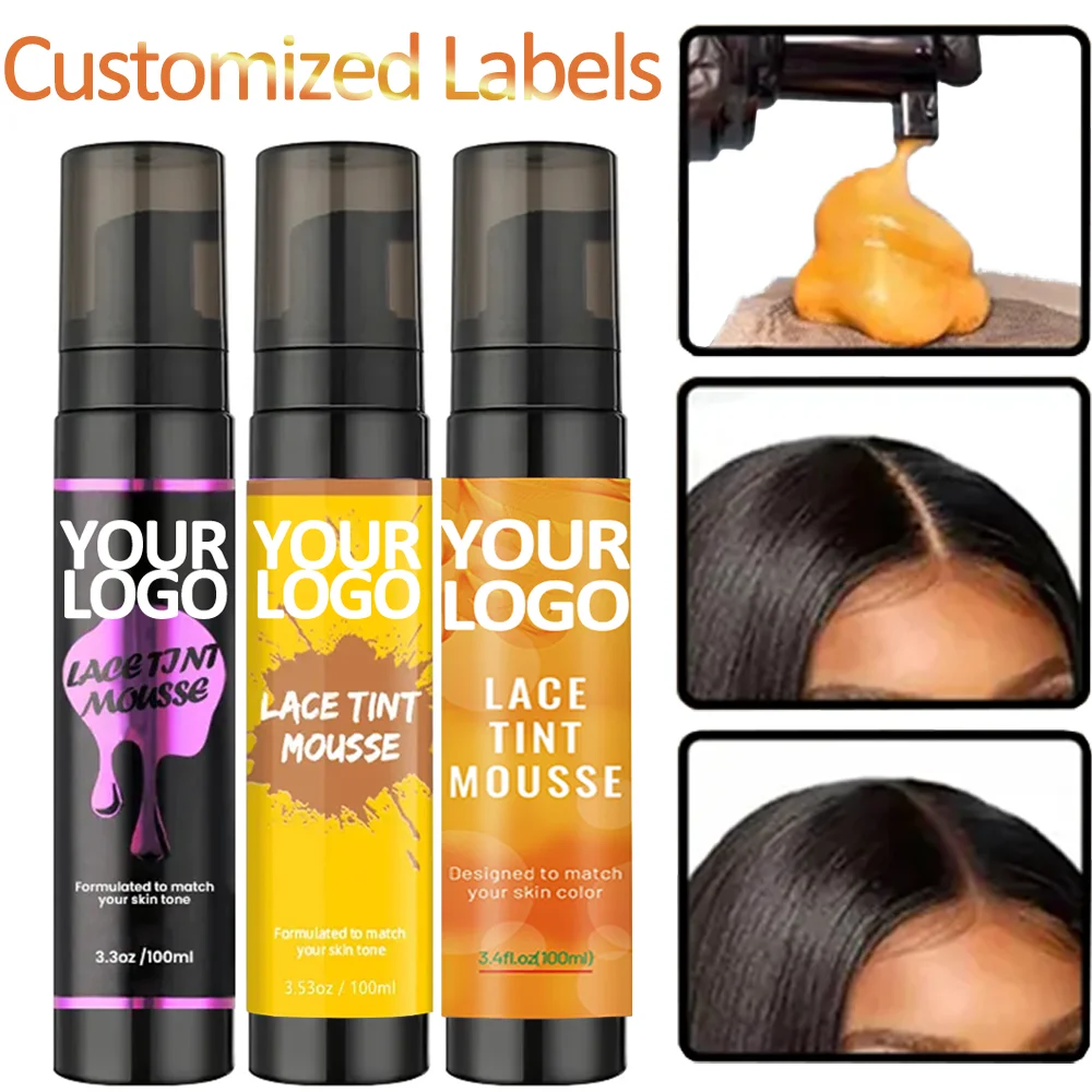 Styling-Foam-for-Wig-Waterproof-Lace-Tint-Mousse-Quick-Drying-Custom ...