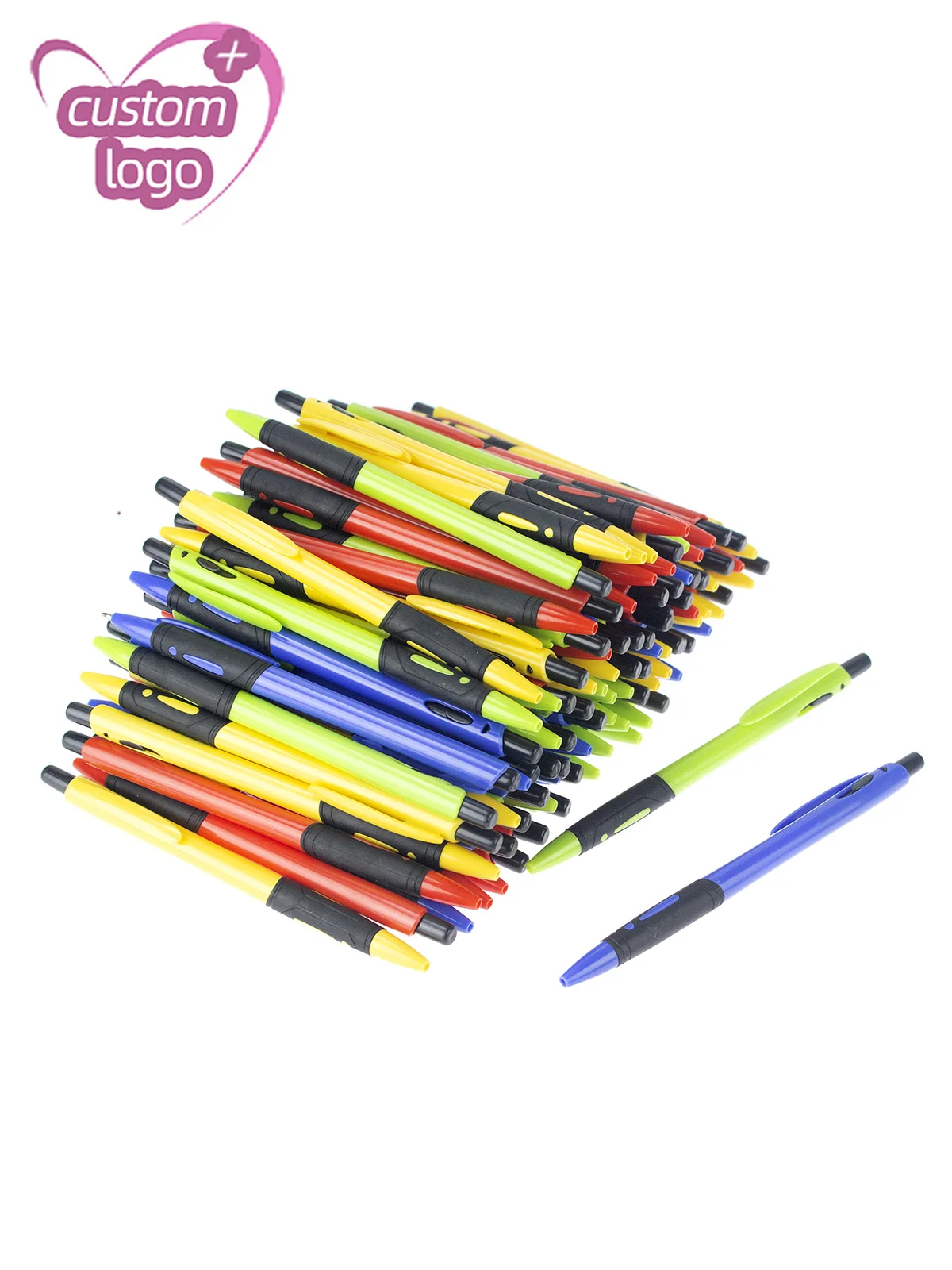 Dropshipping Copilot - Lot 100pcs Cheap Retractable Plastic Ball Pens ...