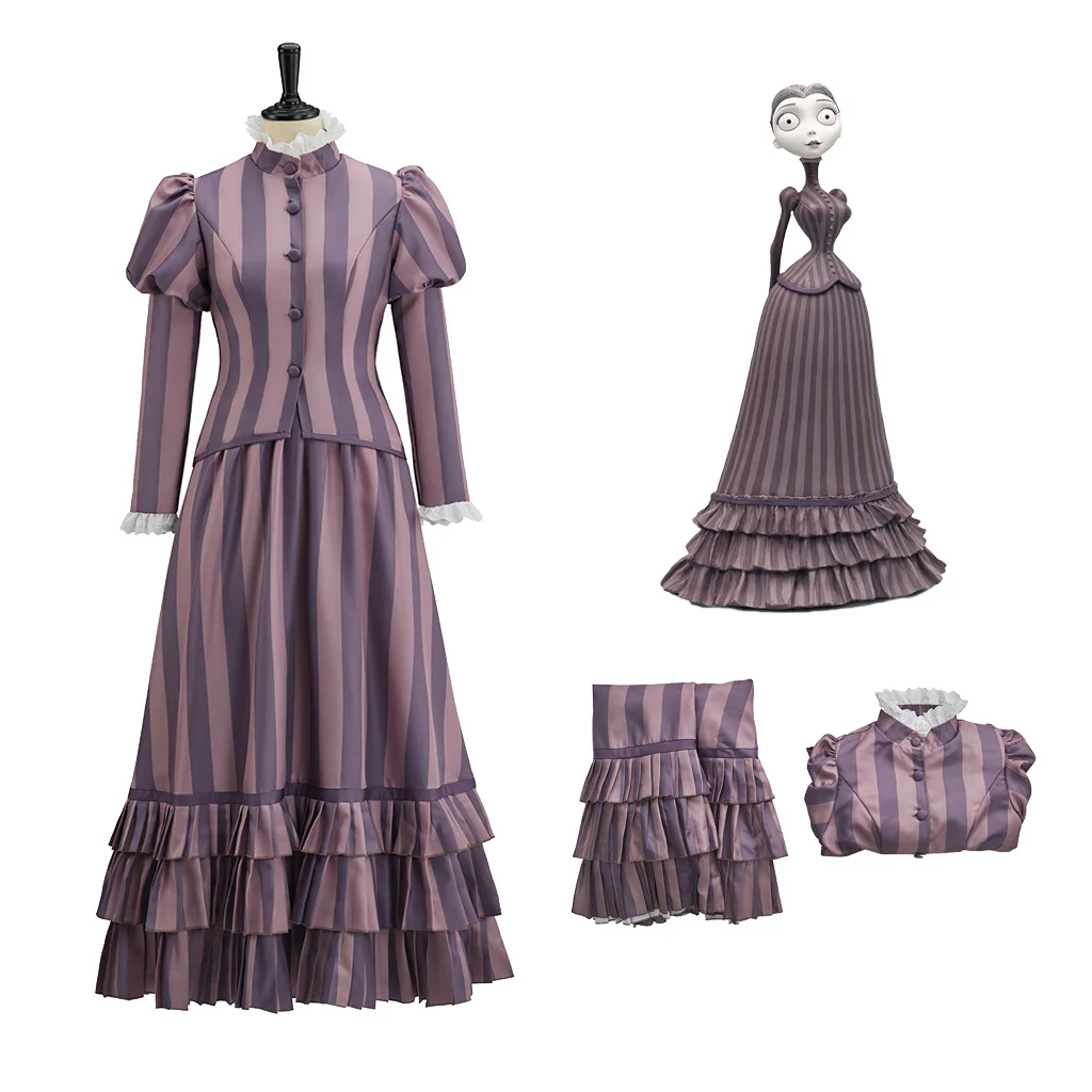 Victoria Everglot Cosplay Costume Victorian Dress Women Halloween ...