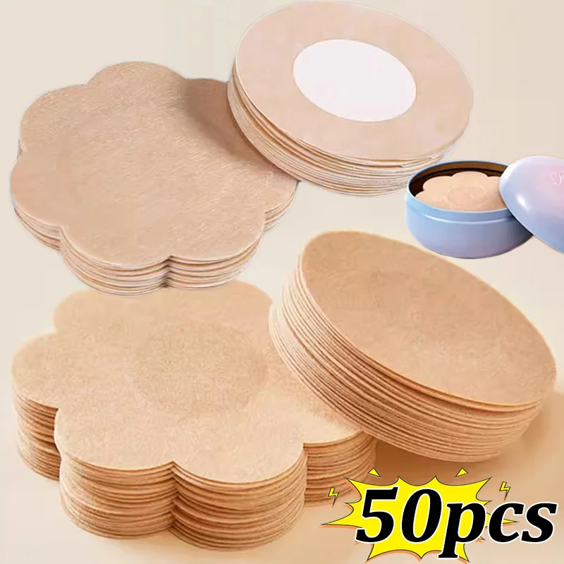 10-50pcs-Women-s-Invisible-Breast-Lift-Tape-Overlays-on-Bra-Nipple ...