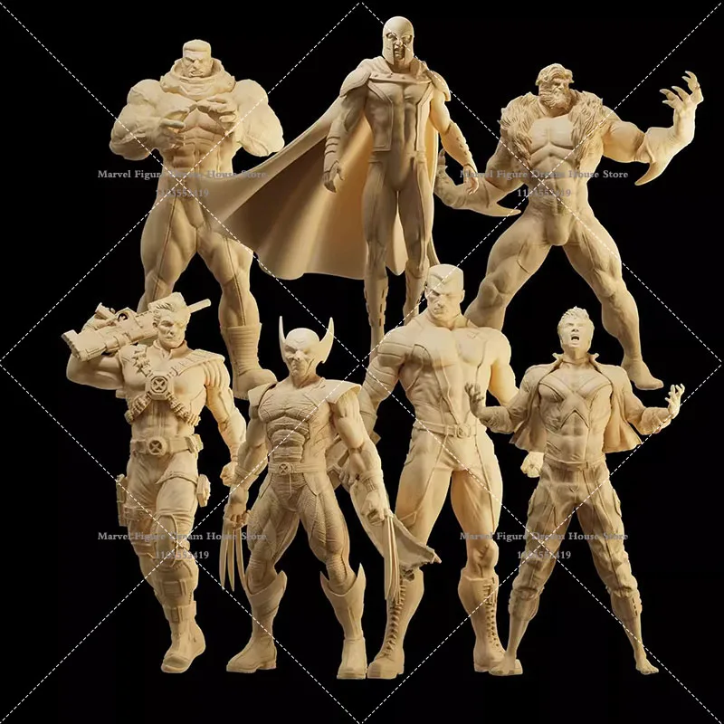 Multi-version-1-64-1-43-1-35-Scale-Miniature-Scene-Doll-White-Model-Un ...