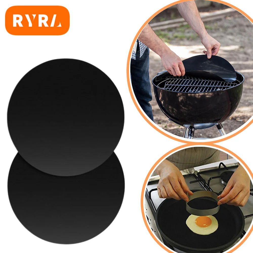 Non-stick-Heat-Resistant-Pad-Reusable-Round-Pan-Pad-Round-Non-Stick ...