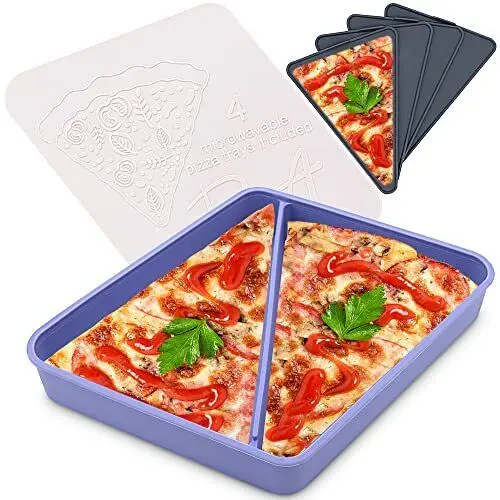 Silicone-Pizza-Box-Sandwich-Pizza-Preservation-Box-Microwave-Oven ...