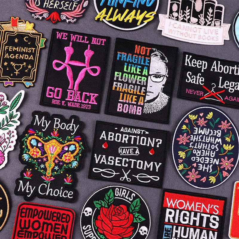 Women-s-Rights-Uterus-Patch-Iron-On-Patches-For-Clothing-Thermoadhesive ...