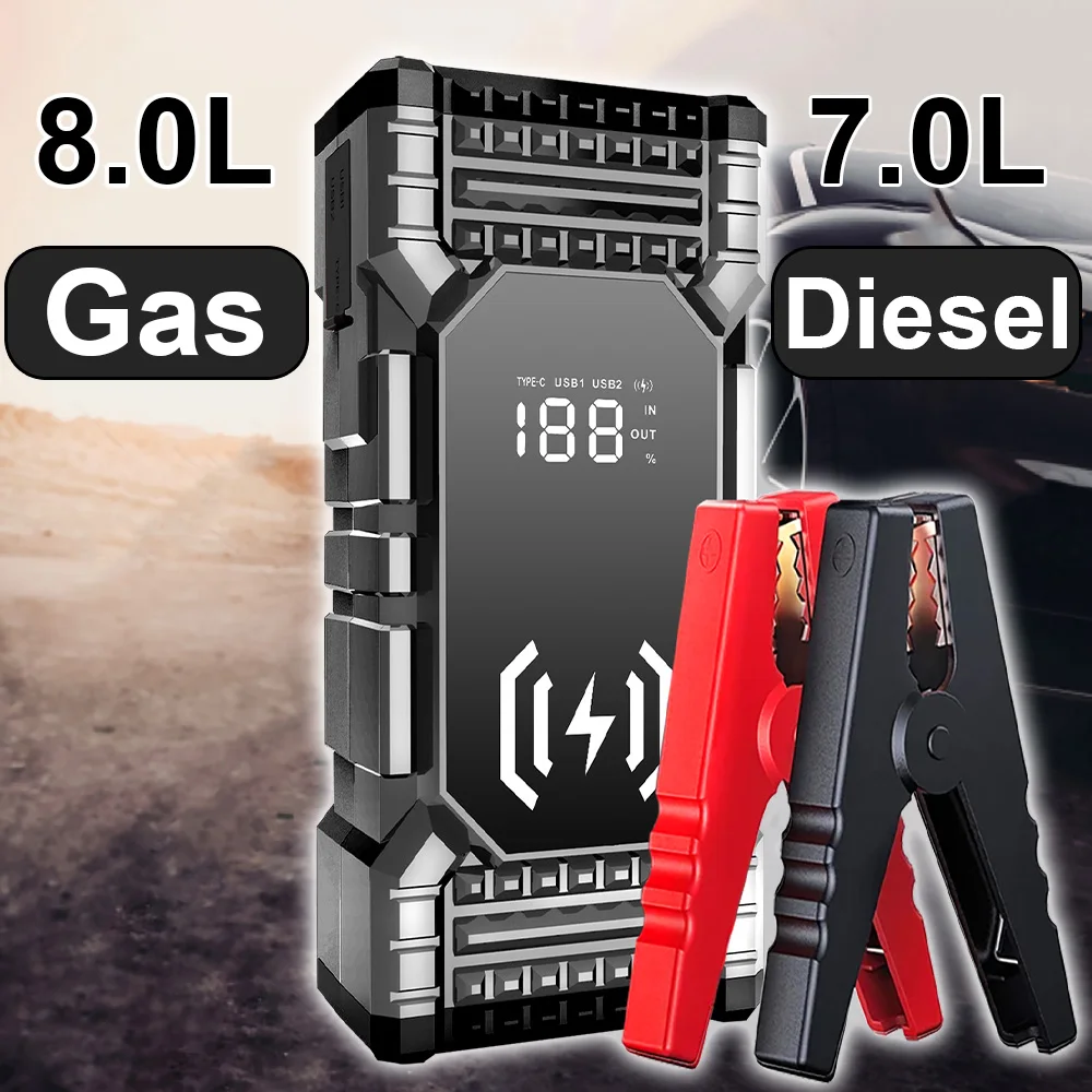 Hoch-leistungs-12V-Auto-Starthilfe-2500a-Not-start-ger-t-Booster-Buster ...