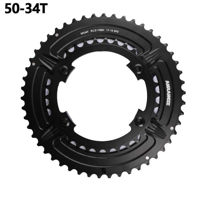 Anrancee Chainring Road Bike Crank Chainring Wheel 50-34T 52-36T 53-39T ...