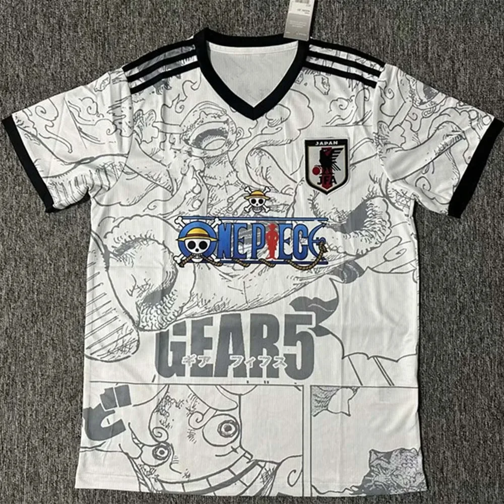 Latest Anime One Piece Japanese Football Jersey Fan Version Jersey ...
