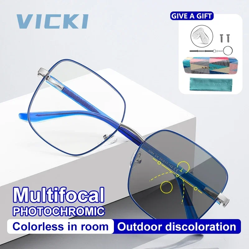 VICKI-Large-Frame-Square-Men-s-Progressive-Multifocal-Reading-Glasses ...
