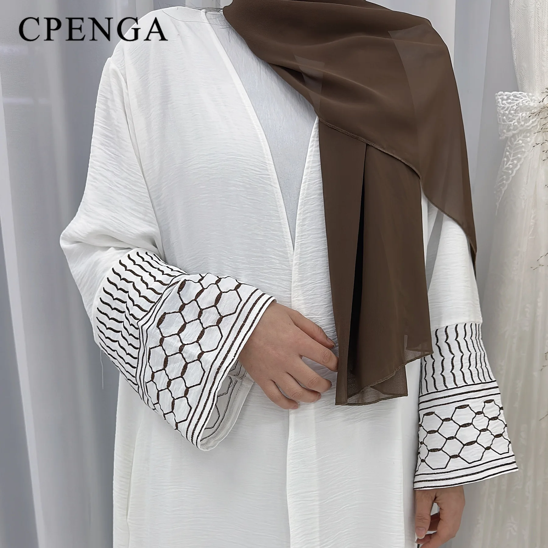 Ramadan-Muslim-Modest-Cardigan-for-Women-Eid-Arab-Dubai-Abaya-Dress ...