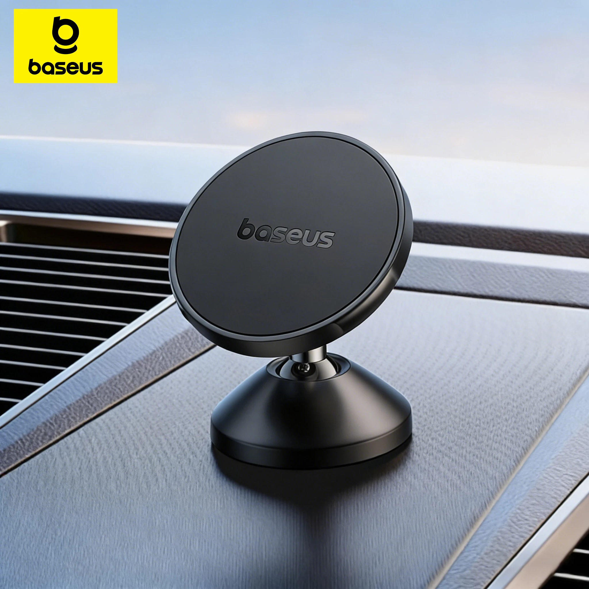 Baseus Magnetic Car Phone Holder for iPhone Xiaomi Huawei Full Rotation ...