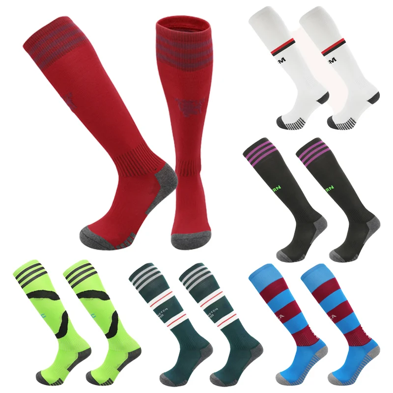 23-24-Season-European-Football-Club-Styles-Children-Adults-Soccer-Socks ...
