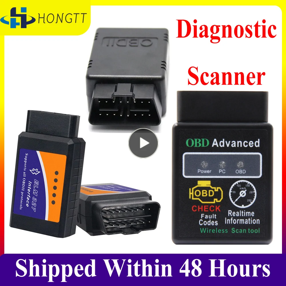 Bluetooth-V1-5-Mini-ELM327-OBD2-Scanner-OBD-Car-Diagnostic-Tool-Code ...