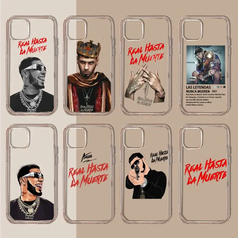 Anuel-AA-singer-funda-de-tel-fono-transparente-suave-para-iphone-13-11 ...