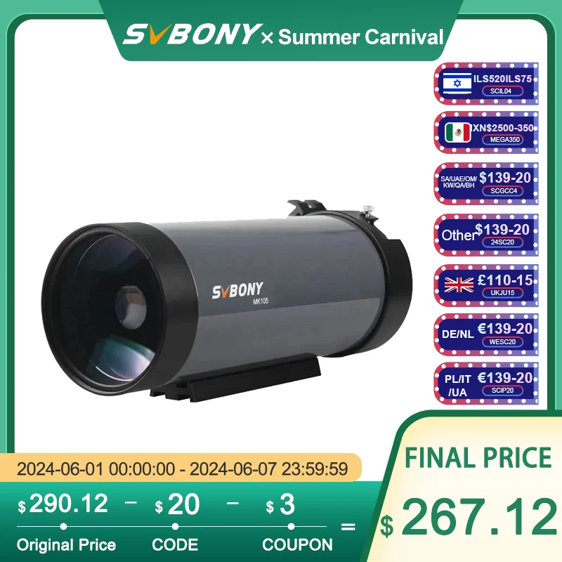 SVBONY-MK105-Maksutov-Cassegrain-Astronomical-Telescope-OTA-105mm-Aperture-for-observing-planets ...