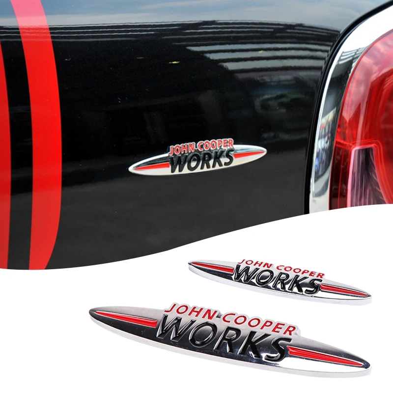 Best-Car-Sticker-Emblem-Badge-Decals-Mini-JCW-John-Cooper-Works-For ...