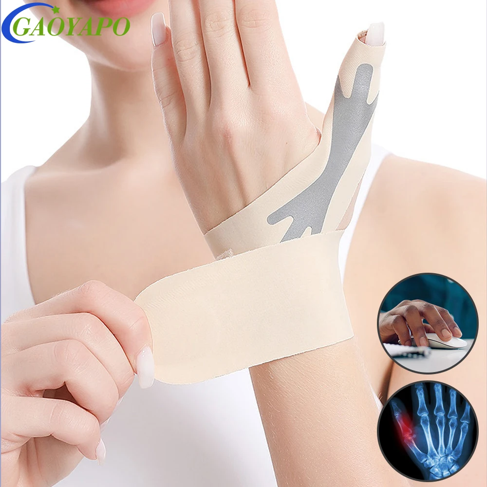 1Pc-Duimspalk-Rechterhand-Zachte-Verstelbare-Pols-Duimsteun-Brace-Trigger-Vinger-Spalk-Voor ...