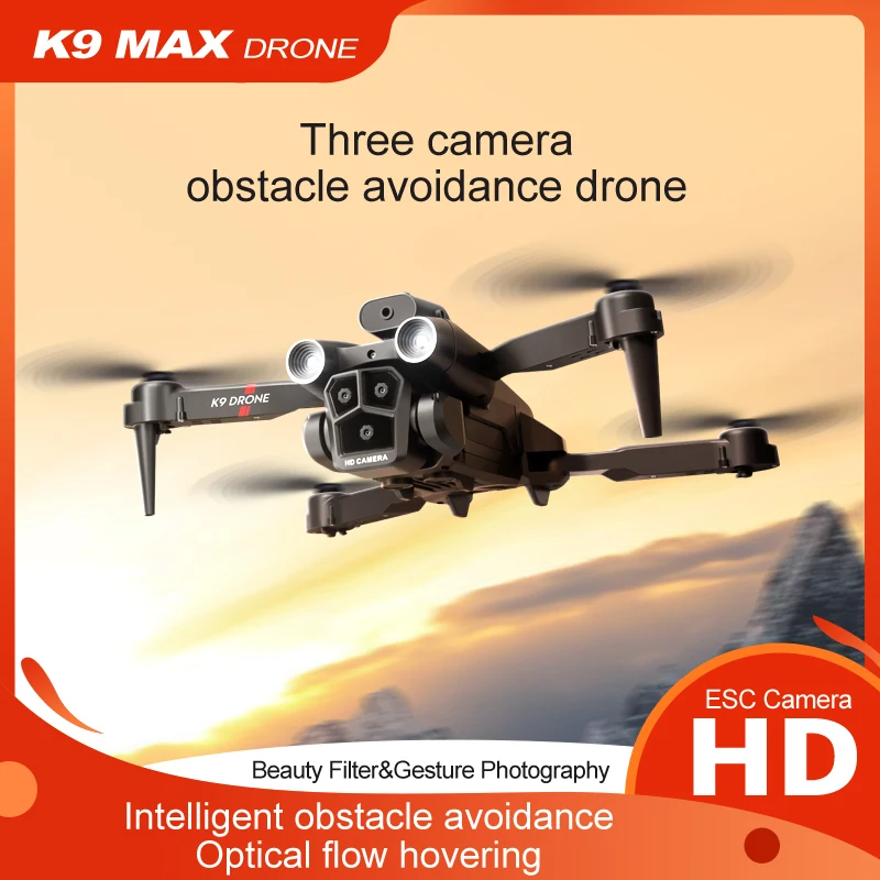 New-Dron-K9-MAX-drone-Aerial-Photography-Four-sided-Obstacle-Avoidance ...