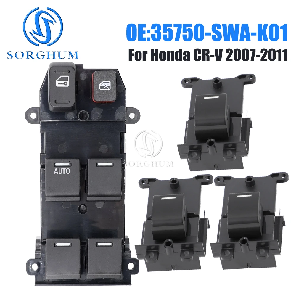 SORGHUM-Car-Electric-Power-Master-Window-Lifter-Control-Switch-Button ...