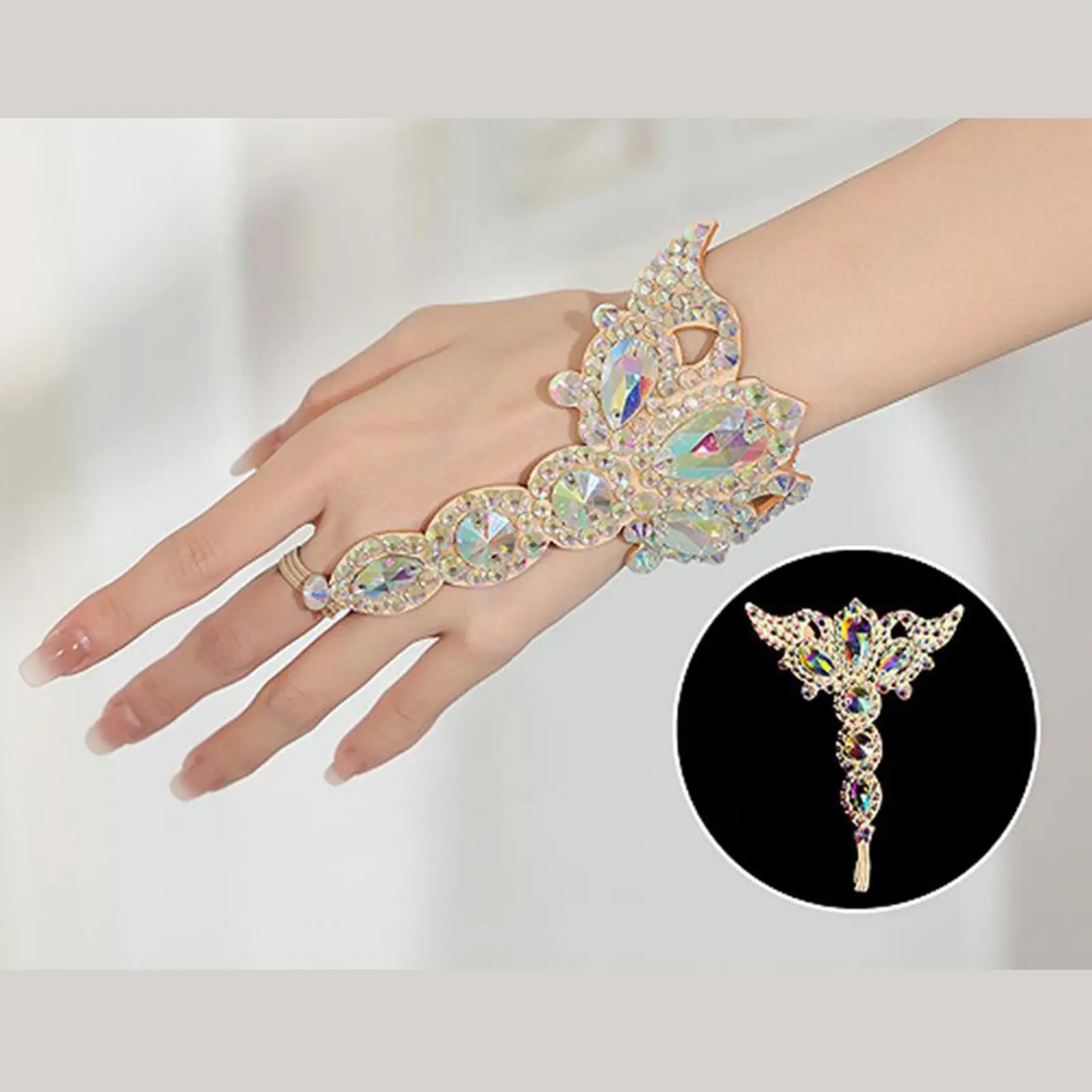 Belly-Dance-Bracelet-Dancing-Prop-Bangle-for-Dance-Show-Bridesmaid ...