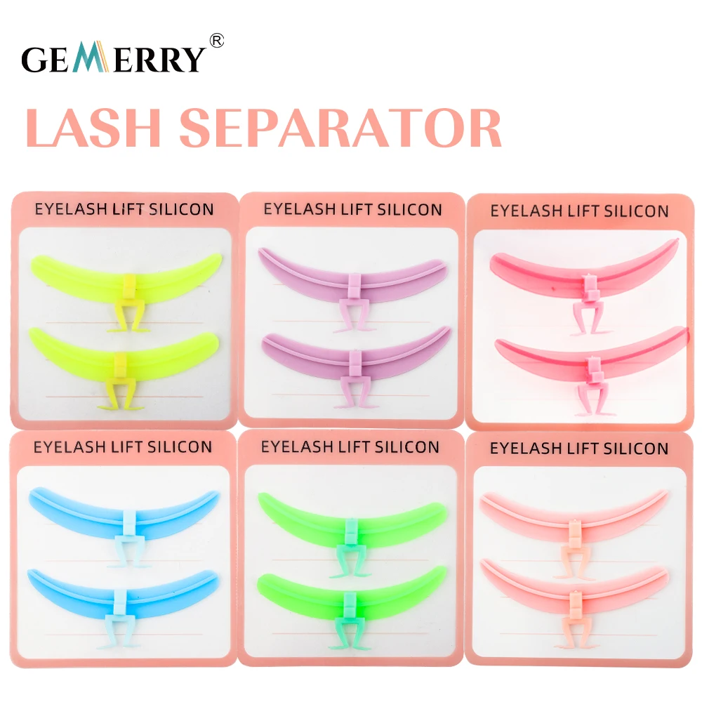Gemerry-Eyelash-Separator-for-Lashes-Extension-Reusable-Silicone-Pads-Eyelash-Grafting-For ...